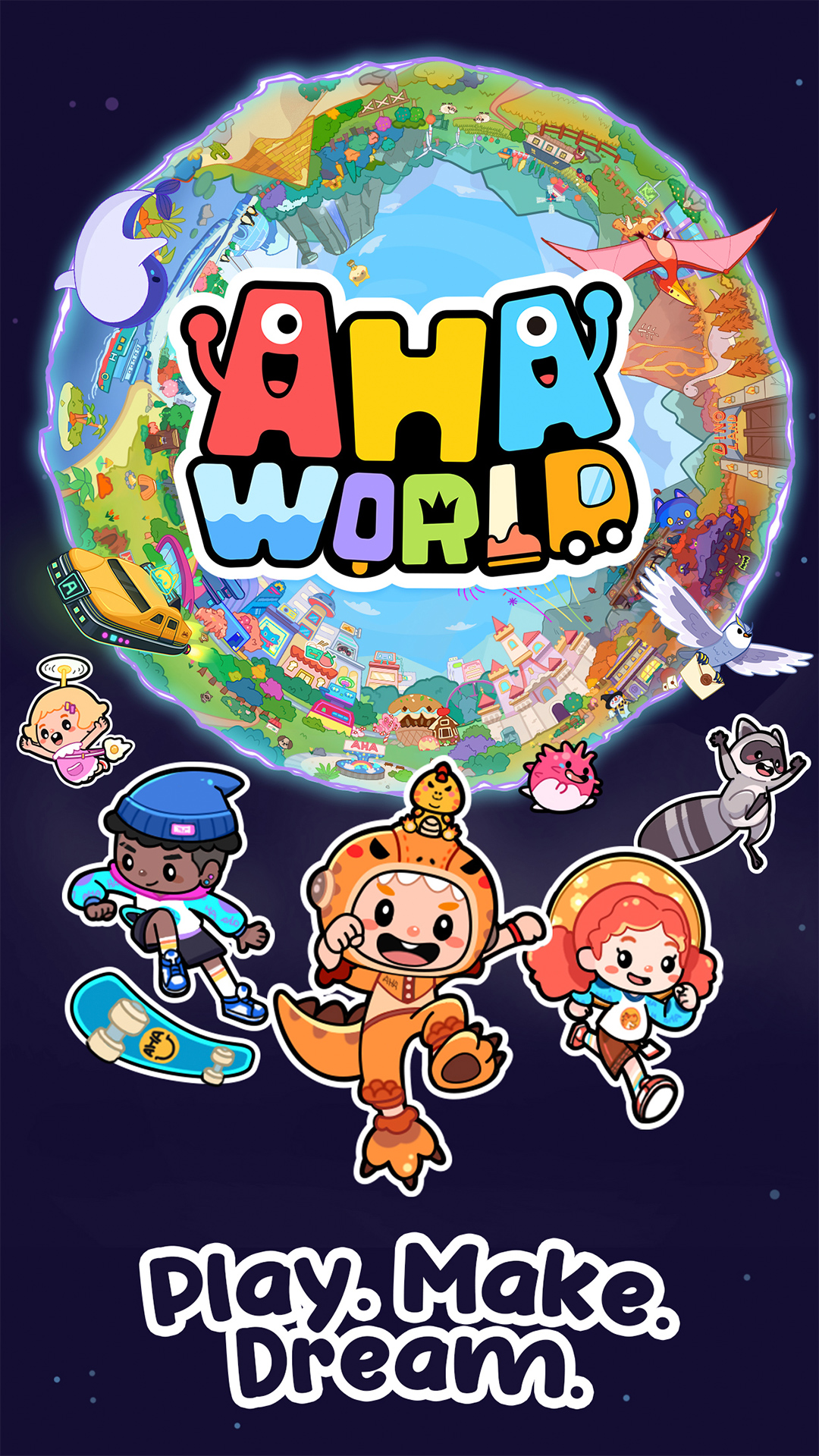 Play Aha World: Create Stories Online for Free on PC & Mobile | now.gg
